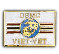USMC Viet-Vet Pin - Marine Corps Pins - PriorService.com
