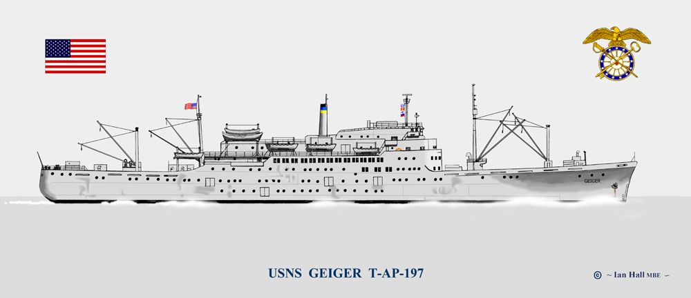 USNS Geiger TAP-197 Print - Other Ship Prints - PriorService.com
