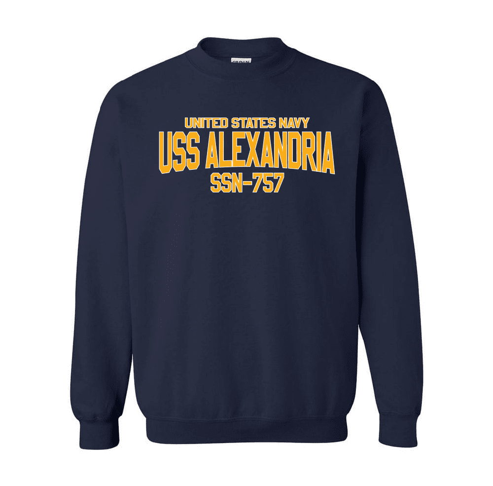 USS Alexandria SSN-757 Sweatshirt - New US Navy Submarine Sweatshirts ...