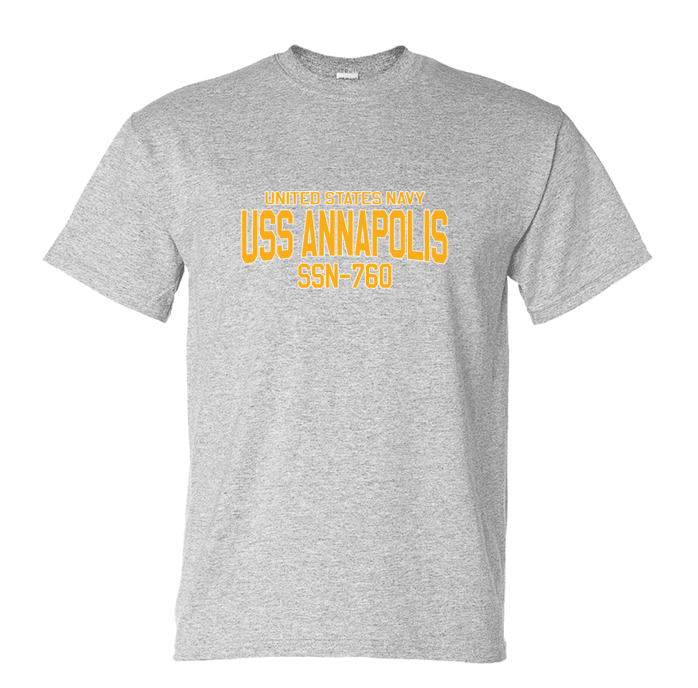 USS Annapolis SSN-760 T-Shirt - New US Navy Submarine T-Shirts ...