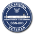 USS Arizona SSN-803 Silhouette Veteran Decal - US Navy Submarine ...