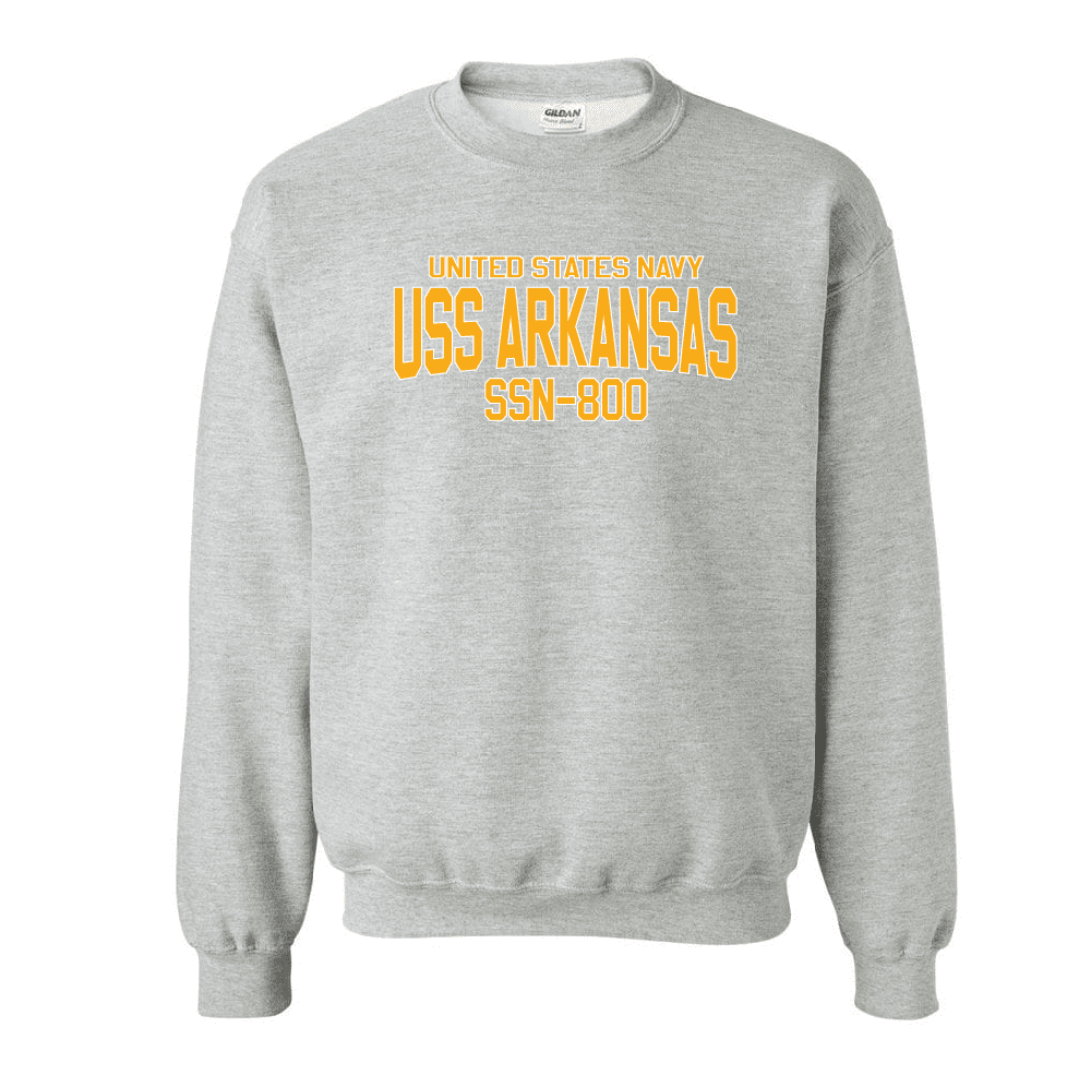 USS Arkansas SSN-800 Sweatshirt - New US Navy Submarine Sweatshirts ...