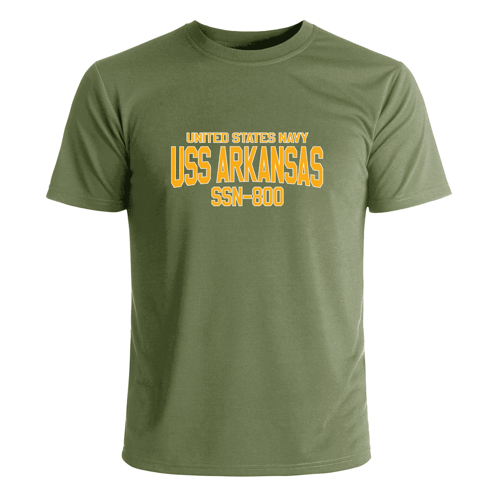 USS Arkansas SSN-800 T-Shirt - New US Navy Submarine T-Shirts ...