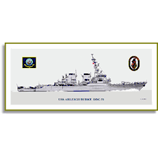 USS Edison DD-439 Print - Destroyers A-F - PriorService.com