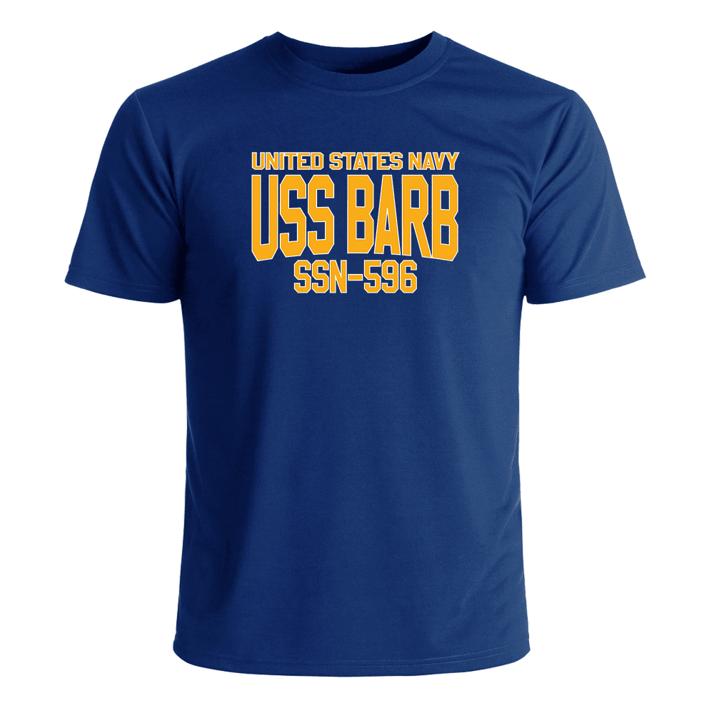 USS Barb SSN-596 T-Shirt - New US Navy Submarine T-Shirts ...