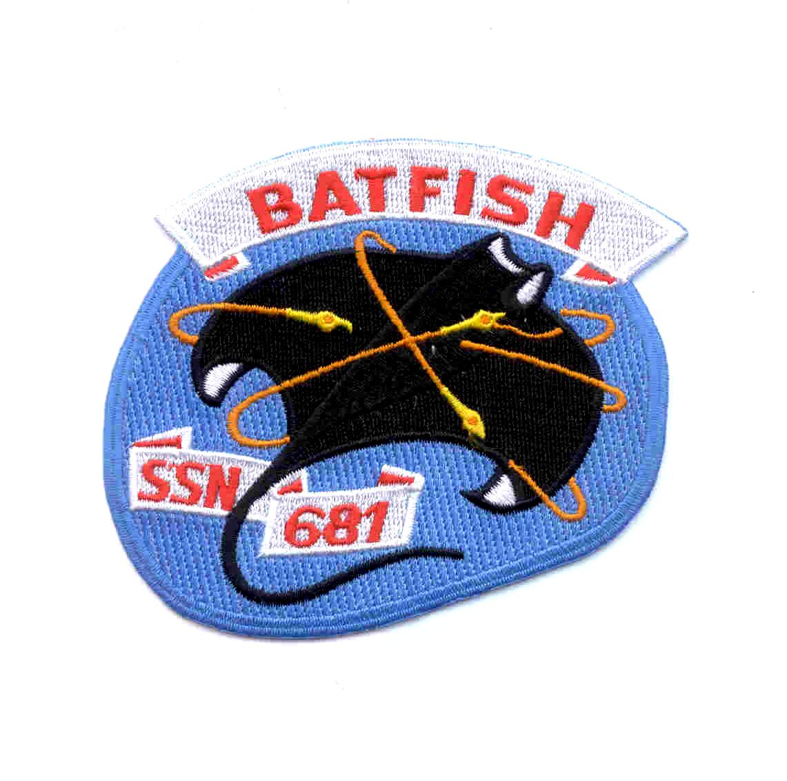 USS Batfish SSN-681 Patch - Submarines 600-699 - PriorService.com