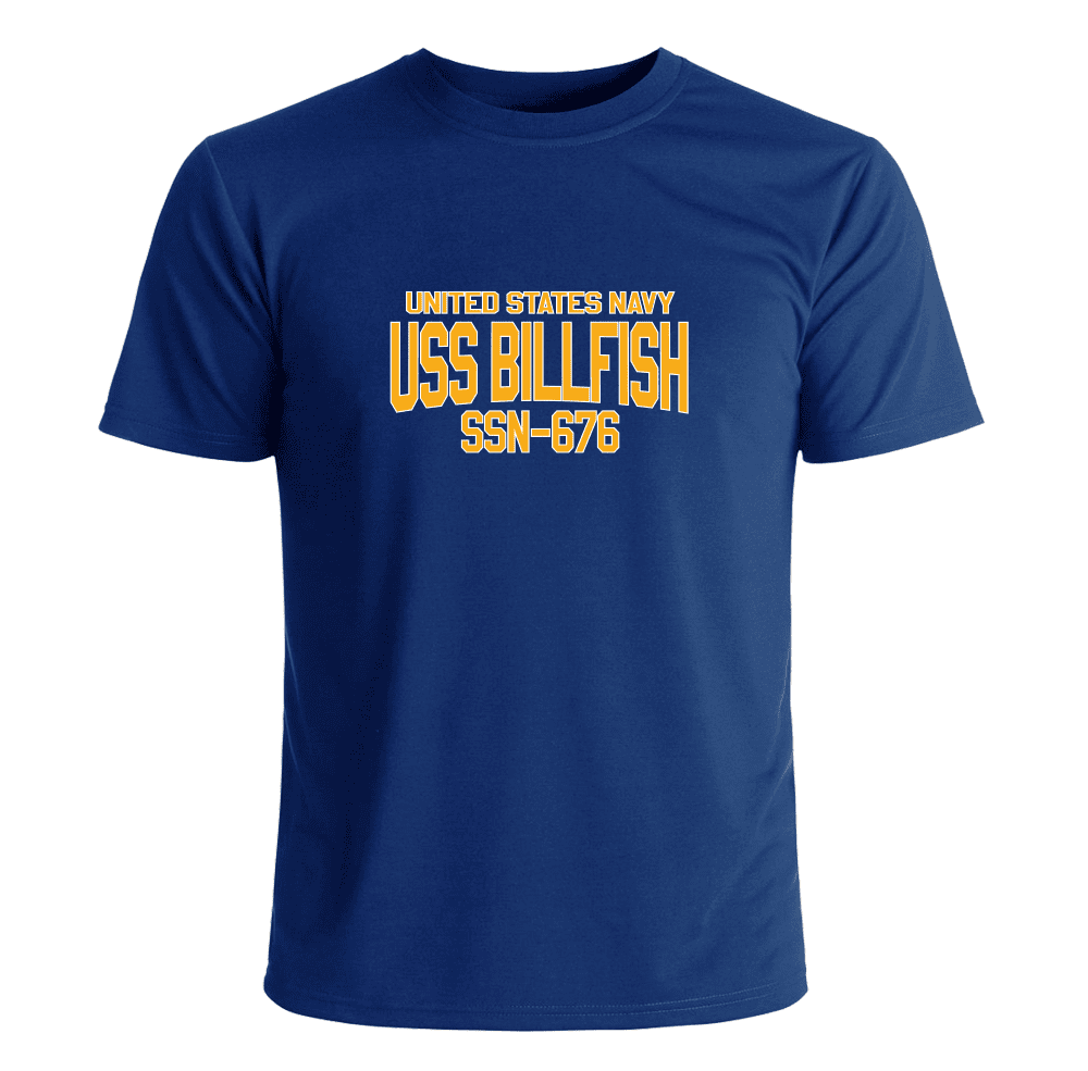 USS Billfish SSN-676 T-Shirt - New US Navy Submarine T-Shirts ...
