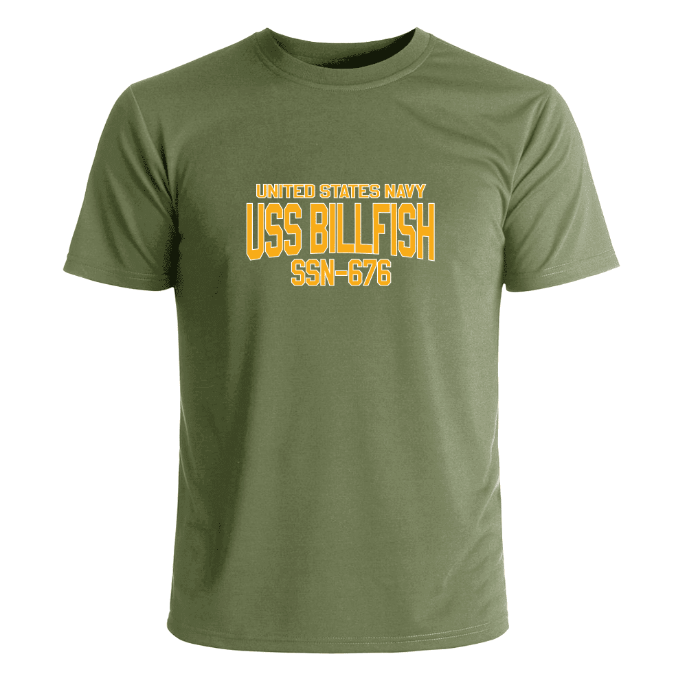 USS Billfish SSN-676 T-Shirt - New US Navy Submarine T-Shirts ...