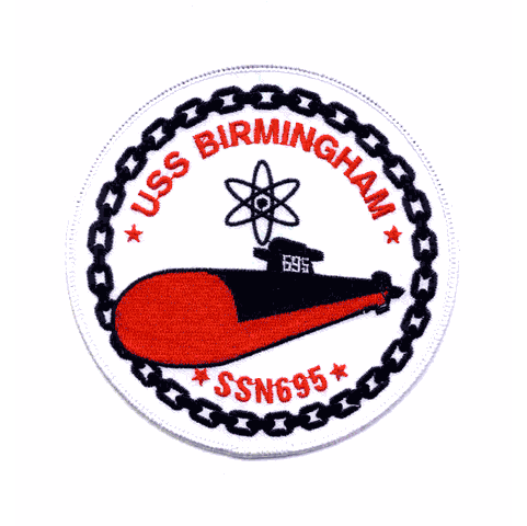 USS Birmingham SSN-695 Patch - Submarines 600-699 - PriorService.com