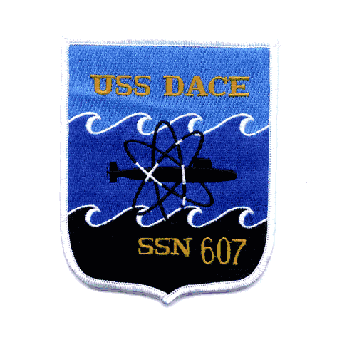 USS Dace SSN-607 Patch - Submarines 600-699 - PriorService.com