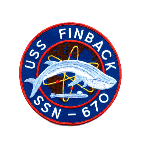 USS Finback SSN-670 Patch - Submarines 600-699 - PriorService.com