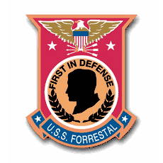 USS Forrestal CV-59 Patch - USS Forrestal CV-59 - PriorService.com