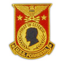 USS Forrestal Pin - USS Forrestal CVA-59 - PriorService.com