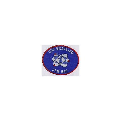 USS Grayling SSN 646 Patch - Submarines 600-699 - PriorService.com