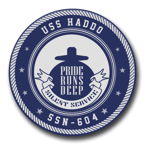USS Haddo SSN-604 Decal - US Navy Submarine Decals - PriorService.com