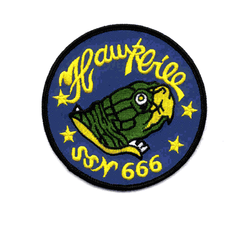 USS Hawkbill SSN-666 Patch - Submarines 600-699 - PriorService.com