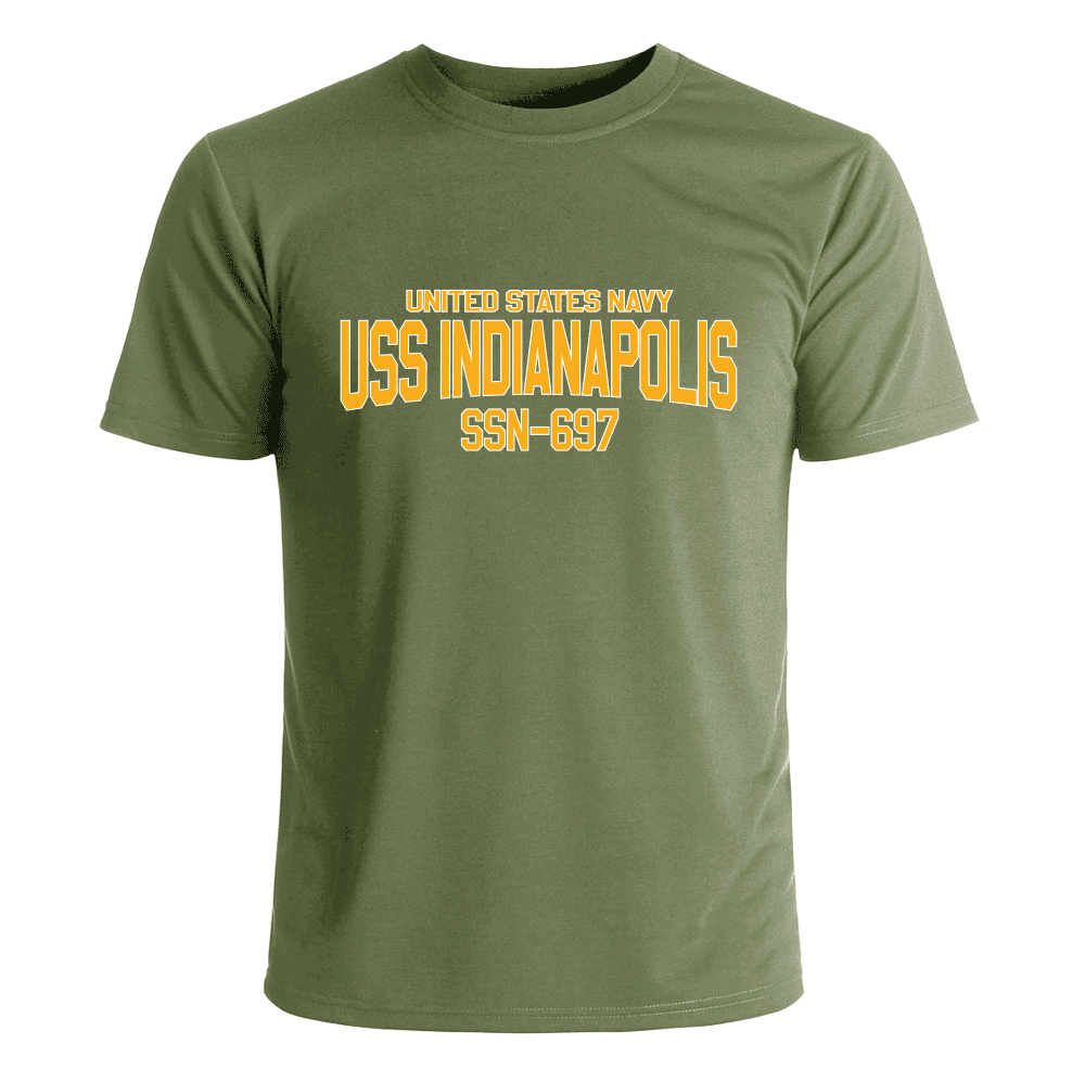 USS Indianapolis SSN-697 T-Shirt - New US Navy Submarine T-Shirts ...