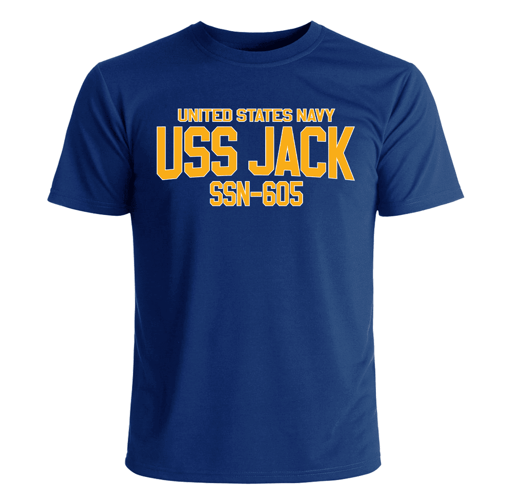USS Jack SSN-605 T-Shirt - New US Navy Submarine T-Shirts ...