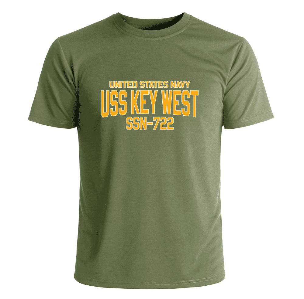 USS Key West SSN-722 T-Shirt - New US Navy Submarine T-Shirts ...
