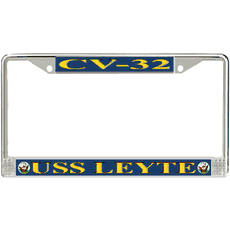 US Navy Aircraft Carrier License Plate Frames | Custom Personalized ...