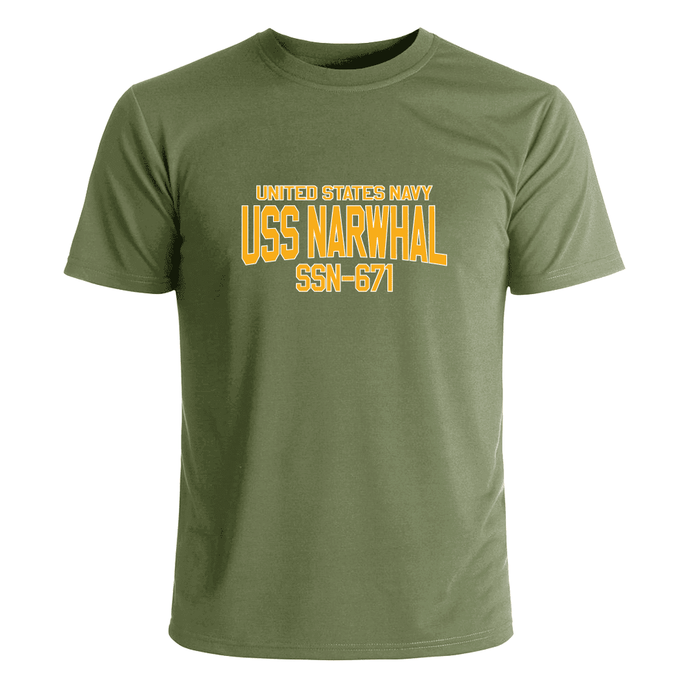 USS Narwhal SSN-671 T-Shirt - New US Navy Submarine T-Shirts ...