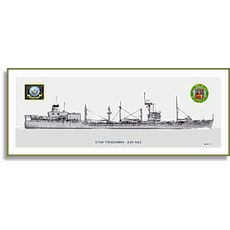 USS Pondera APA 191 Print - Other Ships N-R - PriorService.com