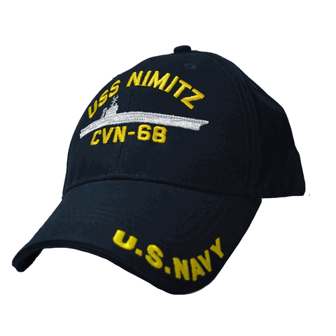USS Nimitz CVN-68 Low Profile Cap