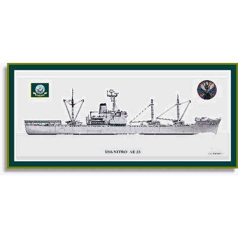 USS Nitro AE-23 Print - Other Ships N-R - PriorService.com