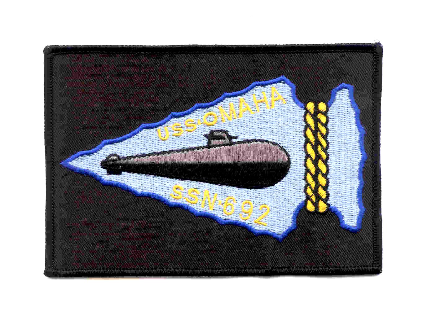 USS Omaha SSN-692 Patch - Submarines 600-699 - PriorService.com