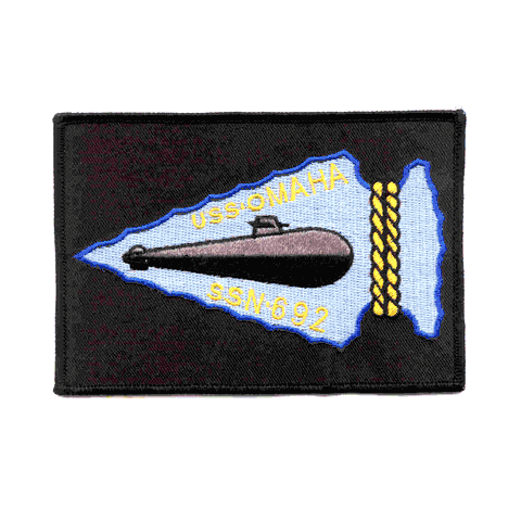 USS Omaha SSN-692 Patch - Submarines 600-699 - PriorService.com