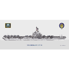 USS Natoma Bay CVE-62 Print - Aircraft Carriers N-R - PriorService.com