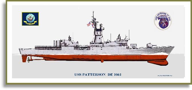 USS Patterson DE-1061 Print - Destroyers N-R - PriorService.com