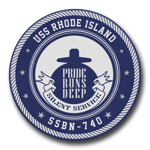 USS Rhode Island SSBN-740 Decal - US Navy Submarine Decals ...