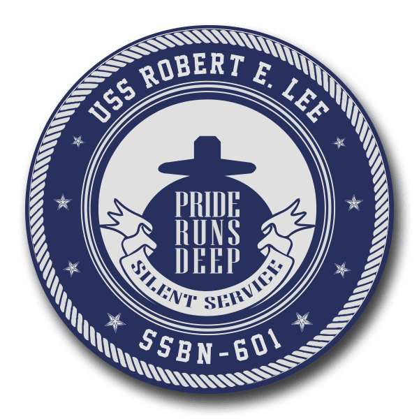 USS Robert E Lee SSBN-601 Decal - US Navy Submarine Decals ...