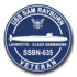 USS Sam Rayburn SSBN-635 Silhouette Veteran Decal - US Navy Submarine ...