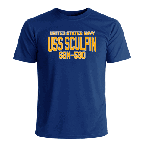 USS Sculpin SSN-590 T-Shirt - New US Navy Submarine T-Shirts ...