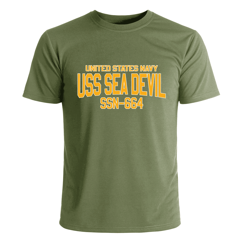 USS Seadevil SSN-664 T-Shirt - New US Navy Submarine T-Shirts ...