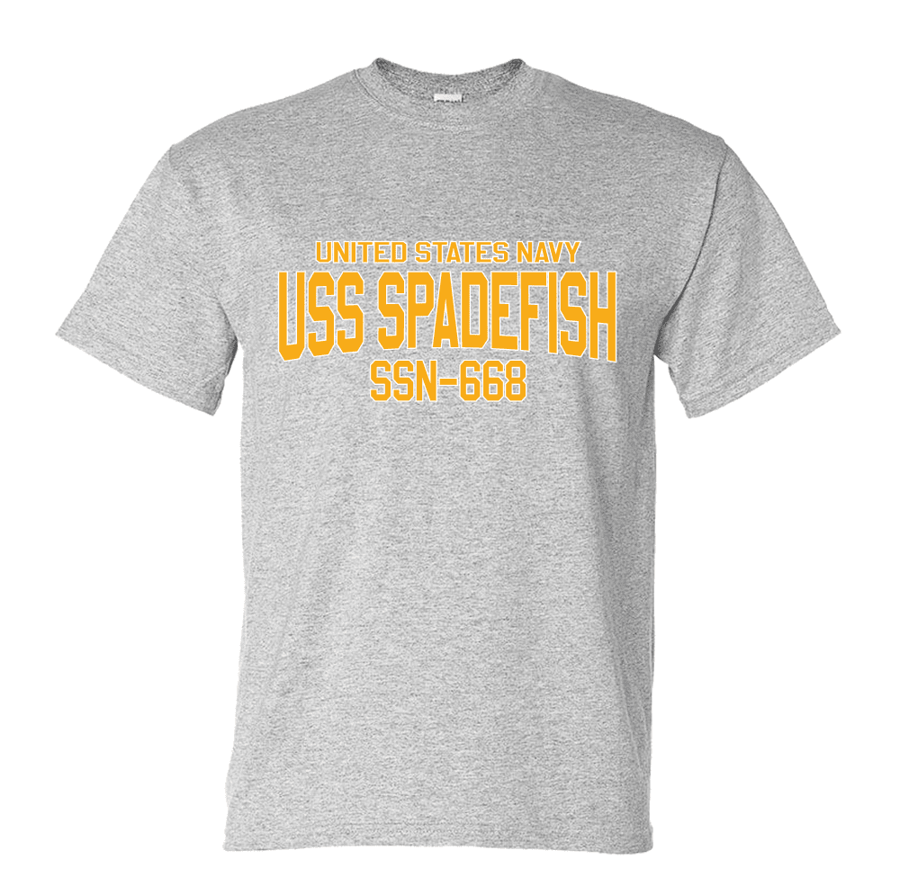 USS Spadefish SSN-668 T-Shirt - New US Navy Submarine T-Shirts ...