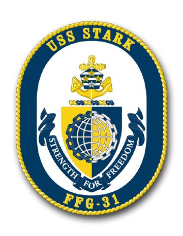 USS Stark FFG-31 Vinyl Transfer Decal - US Navy Guided Missile Frigates ...