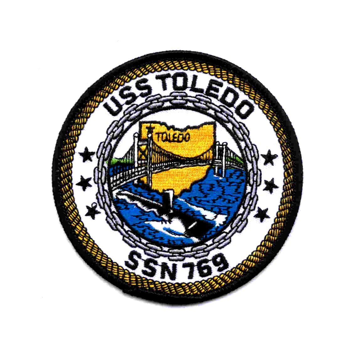 USS Toledo SSN-769 Patch - Submarines 750-799 - PriorService.com