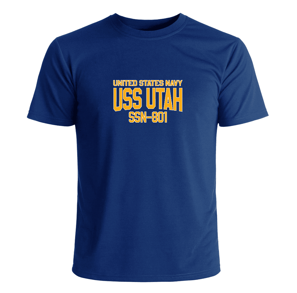 USS Utah SSN-801 T-Shirt - New US Navy Submarine T-Shirts ...