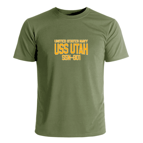 USS Utah SSN-801 T-Shirt - New US Navy Submarine T-Shirts ...