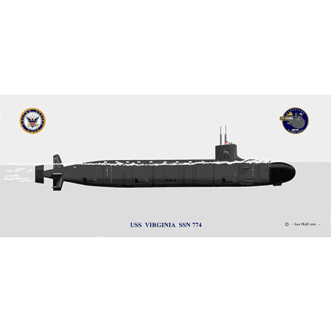 USS Virginia SSN 774 - Submarines A-F - PriorService.com