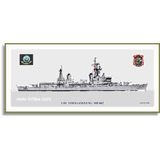 USS Vesole DD-878 Print - Destroyers V-Z - PriorService.com