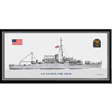 USNS General William O. Darby T-AP-127 Ship Print - NEW Ship Prints ...