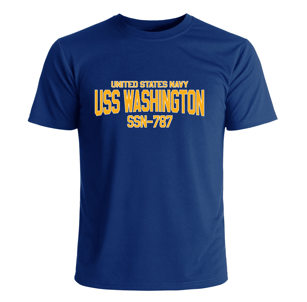 USS Washington SSN-787 T-Shirt - New US Navy Submarine T-Shirts ...