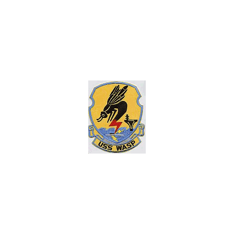 USS Wasp CV-7 Patch - New Ship Patches - PriorService.com