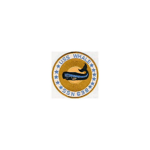 USS Whale SSN 638 Patch - Submarines 600-699 - PriorService.com