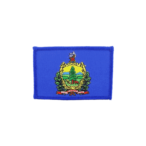 Vermont Flag Patch - State Patches - PriorService.com