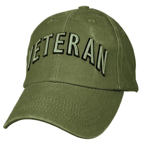 Veteran OD Green Ball Cap - New Ball Caps - PriorService.com